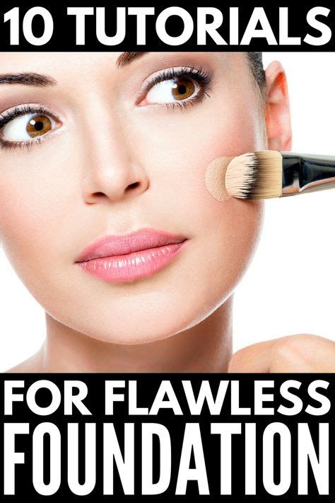 5 Tutorials To Teach You How To Apply Foundation Like A Pro How To