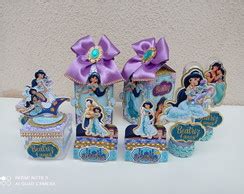 Kit Festa Jasmine Aladim Princesas Disney Elo7