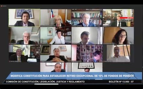 Comisión de Constitución del Senado aprobó proyecto de tercer retiro del