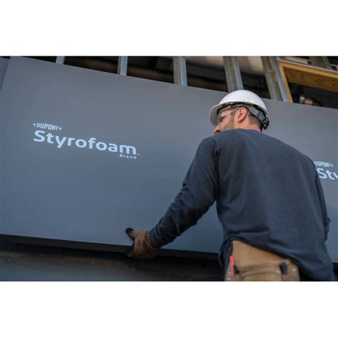 Styrofoam Residential Sheathing R 2 75 0 55 In X 4 Ft X 8 Ft Faced