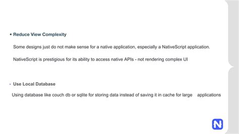 Neoito — Nativescript Best Coding Practices Pptx Web Development