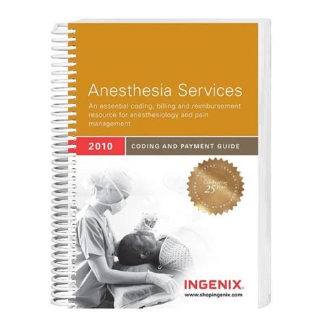 Amazon Coding And Payment Guide For Anesthesia Services 2010 An