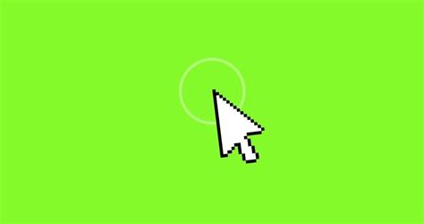 pointer arrow cursor clicking technology stock footage video artofit