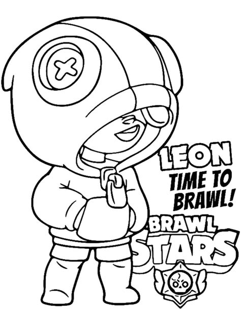 Gratis Brawl Stars Kleurplaat Voor Kinderen