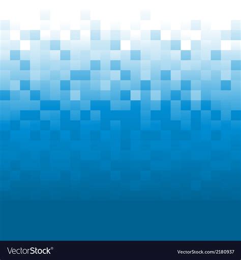 Blue Pixel Background Royalty Free Vector Image