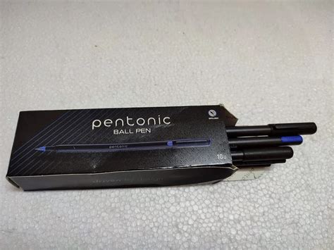 Black Plastic Linc Pentonic Ball Pen For Office Packaging Type Box