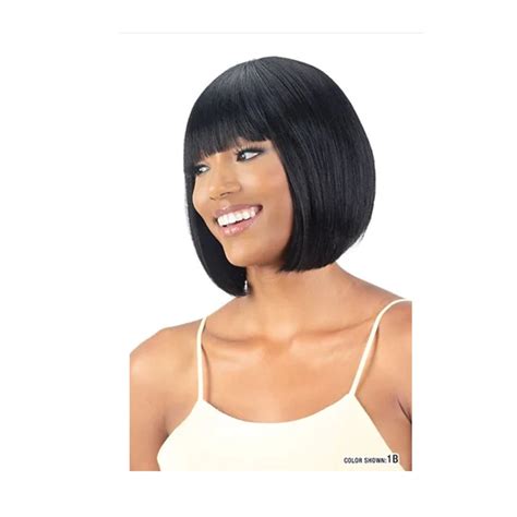 Mayde Beauty Mocha Human Hair Blend Wig Peach Braid Beauty
