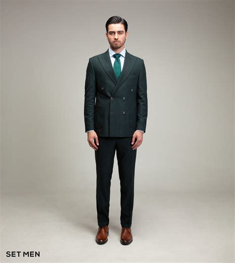 کت و شلوار دیپلمات دبل برست پوشاک مردانه ست من