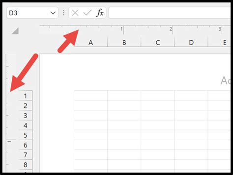 How To Show Ruler In Excel
