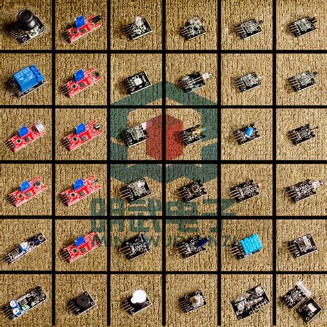 37 in 1 sensor module kit for arduino พร้อมกล่องพลาสติก th