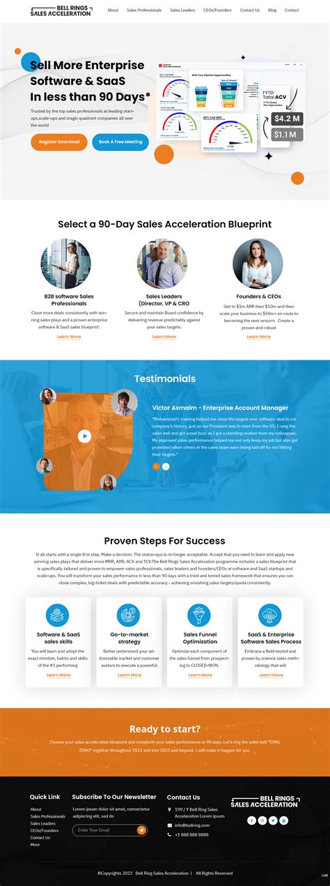 feminine traditional it sofware tech b2b web design for a company