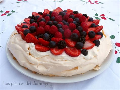 Pavlova - Los postres del domingo