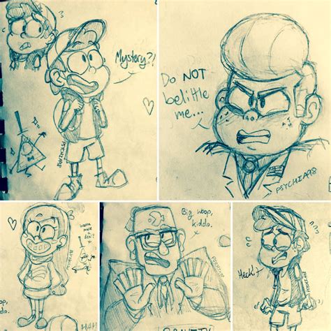 Gravity Falls Sketchdump By Psychia98 On Deviantart