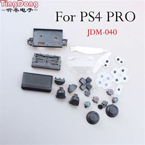 ฝาครอบจอยสติก Dpad R1 L1 R2 L2ทิศทางคีย์กระสุน Abxy Buttonscrew สำหรับ