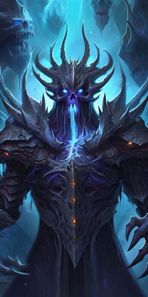 Lich King Eldritch Horror Fantasy Monster Fairytale Art World Of