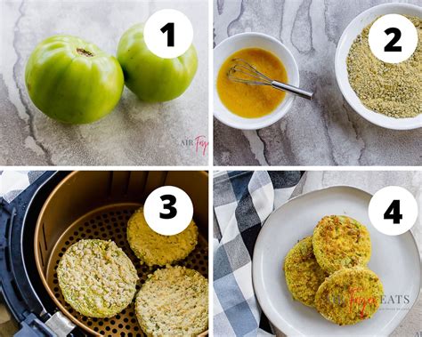 Air Fryer Fried Green Tomatoes
