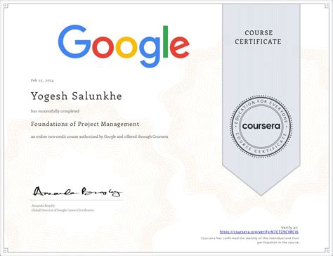 Yogesh Salunkhe On Linkedin Im Happy To Share That Ive Obtained A