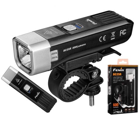 FENIX LATARKA DIODOWA ROWEROWA NA KIEROWNICĘ BC R USB MONTAŻ lm m