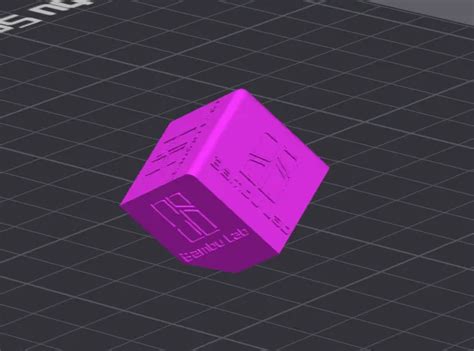 Bambu Lab Calibration Test Cube By Nicek Makerworld Download Free 3d Models