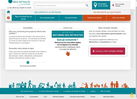 Télécharger Mon compte retraite Information Les Numériques
