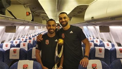 مصر للطيران تسير رحلة خاصة لنقل بعثة المنتخب إلى مراكش صور