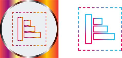object alignment icon design 44880525 vector art at vecteezy