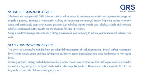 ppt salesforce professional services agreement qr solutions