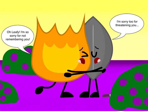 When Firey And Leafy Reuinite In Idfb 2 By Sugar Creatorofsfdi On