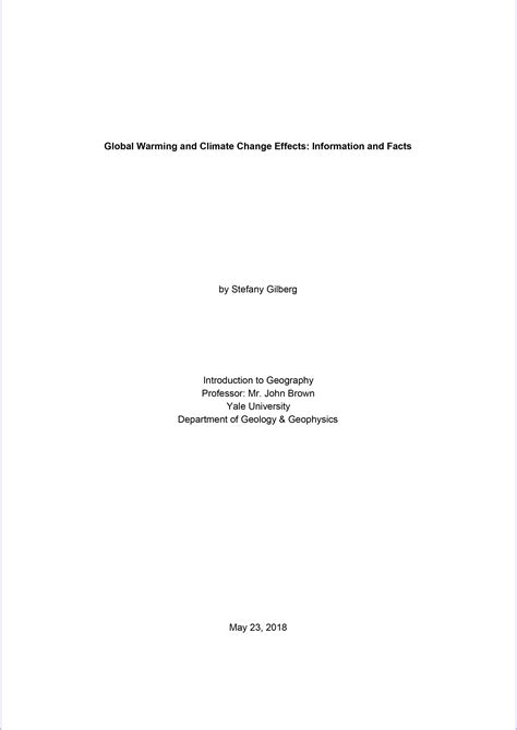 Essay Cover Page Format Chicago Telegraph