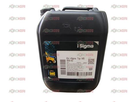 Motorolaj Agip Eni I Sigma Top Ms 10w 40 20liter Kenőanyagok és