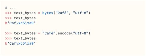 `bytes` The Lesser Known Python Built In Sequence • And Understanding Utf 8 Encoding