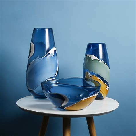 심플한 북유럽 유리 꽃병 혁신적인 개성 여러 가지 빛깔의 거실 식탁 홈 데코 용품 Aliexpress