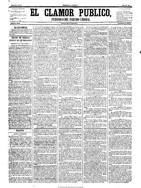 El Clamor Público 10 10 1861 Pdf