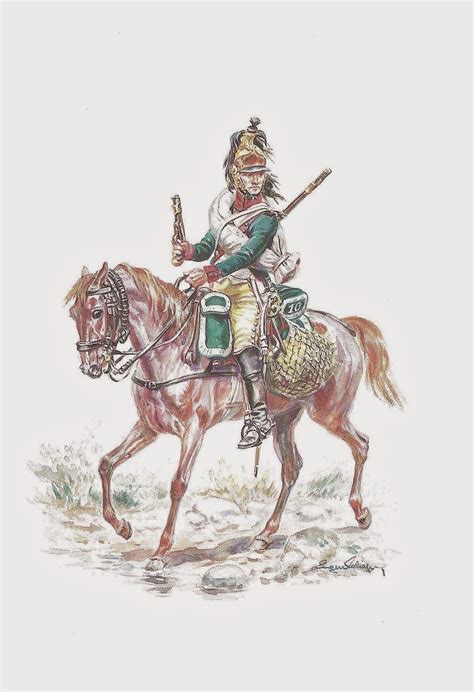 French 10th Dragoons Dragoon Tenue De Campagne C1810 By Eugene