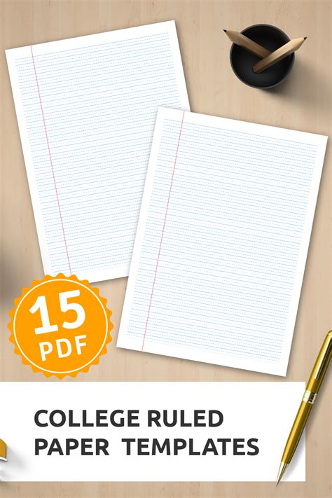 Lined Paper Template College Ruled 7 1mm Artofit