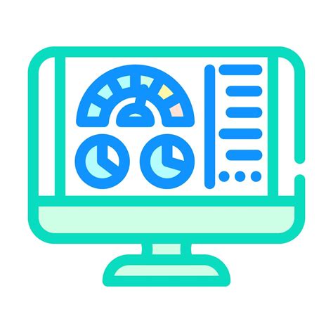 Pc Optimization Repair Computer Color Icon Vector Illustration 39617586 Vector Art At Vecteezy