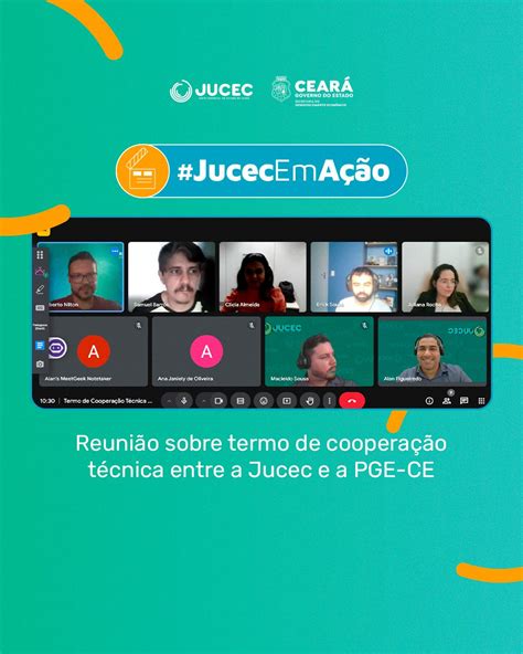 Ontem 2804 A Jucec Participou De Uma Reunião Com A Procuradoria