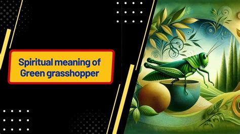 2024 Spiritual Meaning Of Green Grasshopper