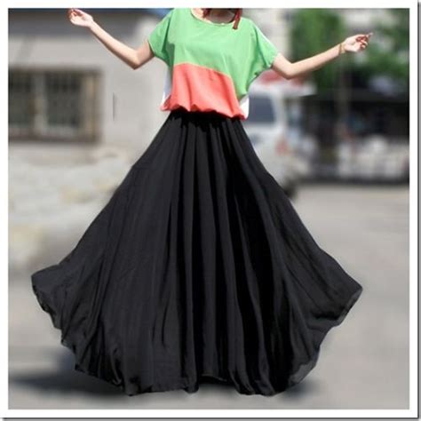 С чем носить черную юбку Long Skirt Skirts Ballet Skirt