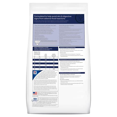 Hills Prescription Diet Feline Zd Skin Food Sensitivities Original Dry