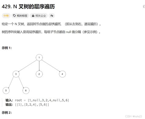 429n叉树的层序遍历 Csdn博客