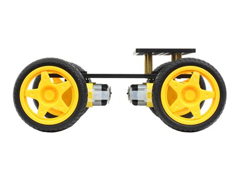 Robot Chassis系列智能小车底盘ns型 普通车轮 普通车身 轻量化万用扩展板