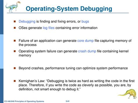 Ppt Lecture 3 Chapter 2 Operating System Structures Powerpoint
