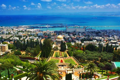 Bahai Gardens In Haifa Israel Isramisrael