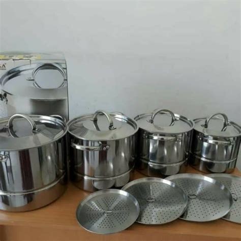 Jual 6kg Panci Set Supra Stock Pot Supra Stainless Stell Panci Set