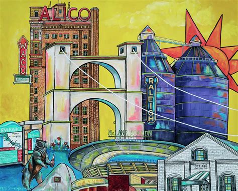 Love Waco number two Painting by Patti Schermerhorn | Fine Art America