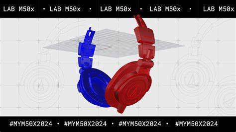 Audio Technica 邀請粉絲設計2024年的ath M50x 和ath M50xbt2 耳機限定版 Audio Technica
