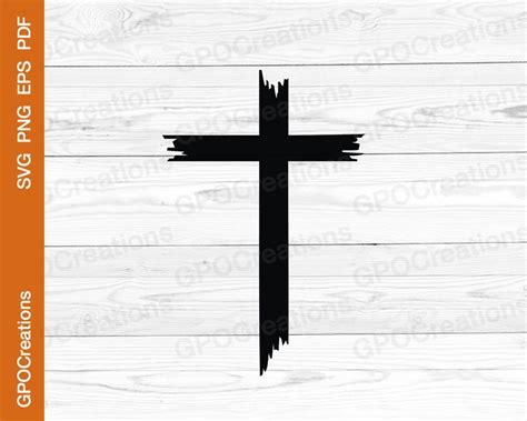 Cross Svg Rustic Cross Svg Jesus Cross Svg Cross Svg Cut File Bible