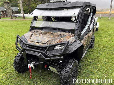 Outdoorhub First Look The New Six Seater Honda Pioneer 1000 6 Deluxe