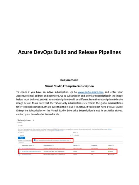 Azure Devops Build And Release Pipelines 1 Pdf World Wide Web Cyberspace
